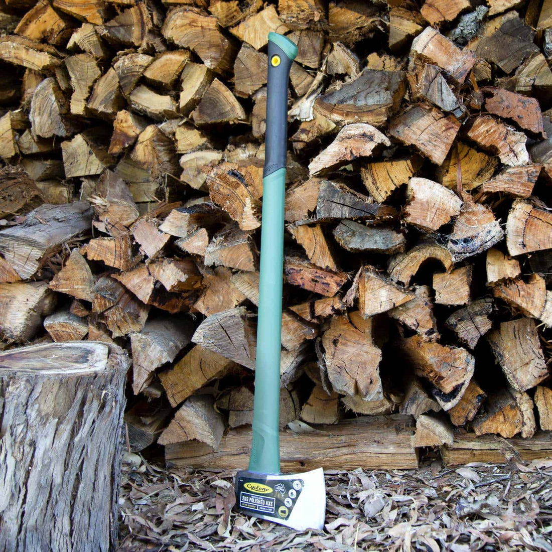 2kg Polished Axe – Cyclone Tools